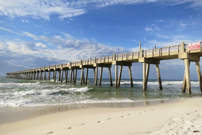 pensacola beach gulf pier