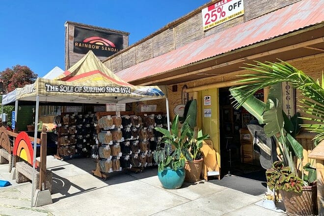 rainbow sandals factory store