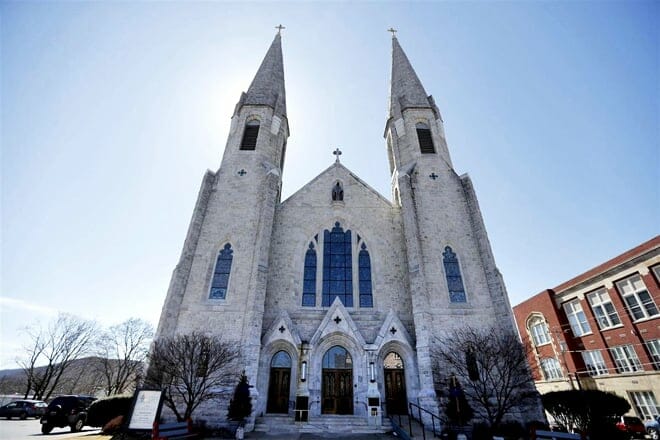 the basilica of st mary of the angels