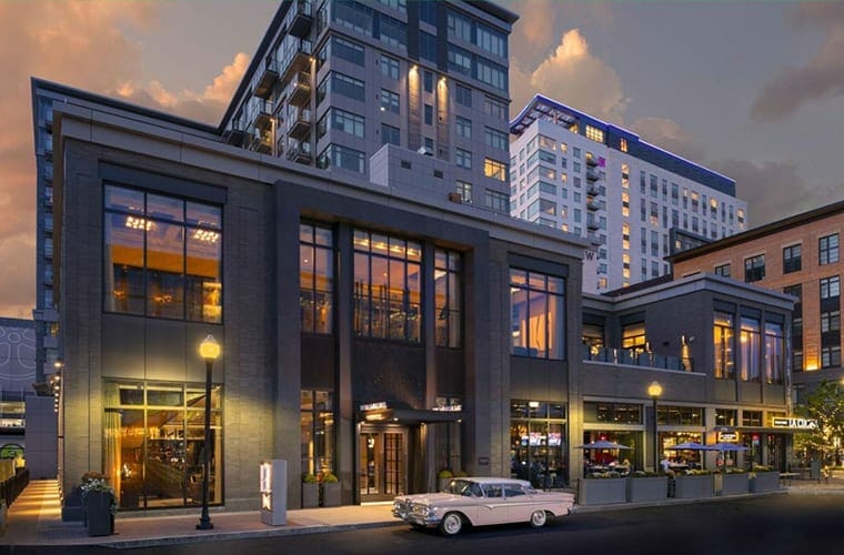 the row hotel at assembly row