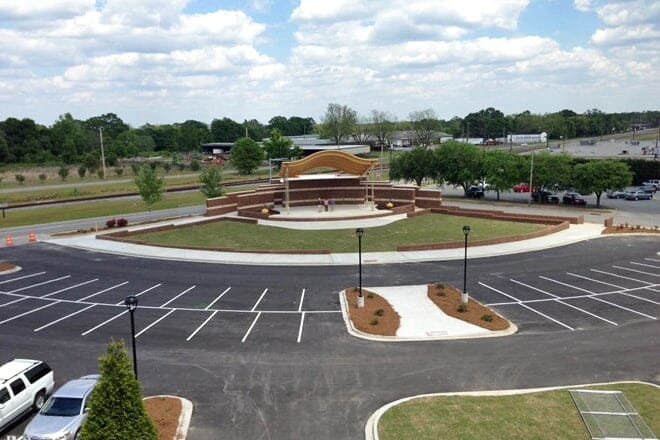 the stage at city park