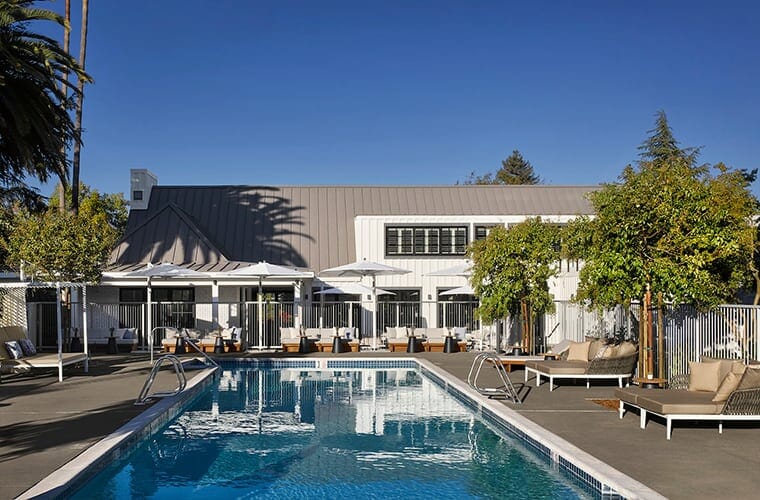 vintage house at the estate yountville