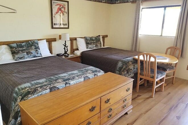 big bear lake front lodge