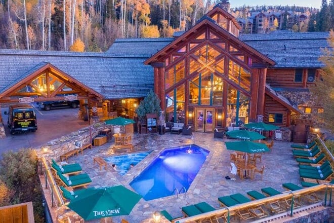 mountain lodge at telluride