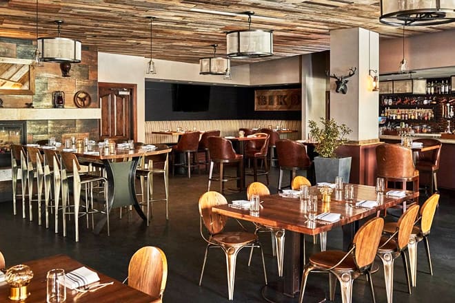 black iron kitchen + bar