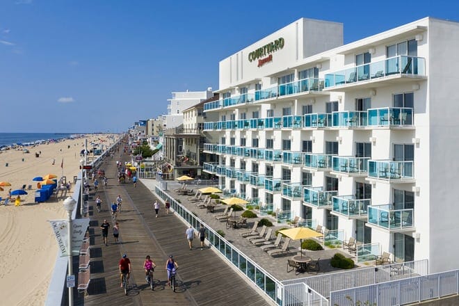 courtyard by marriott ocean city oceanfront