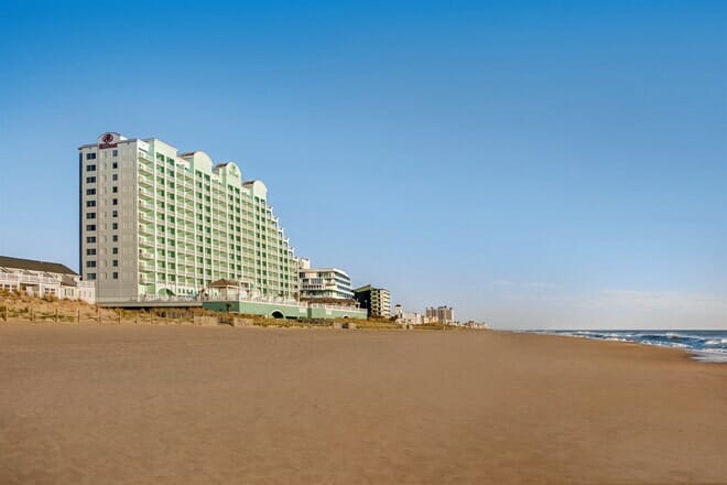 hilton ocean city oceanfront suites