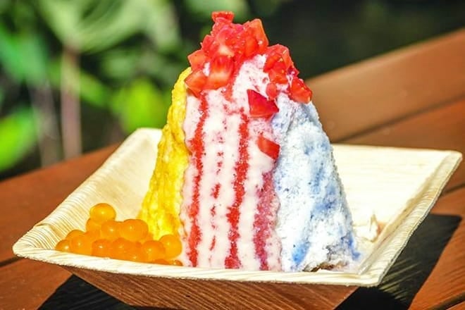 island vintage shave ice