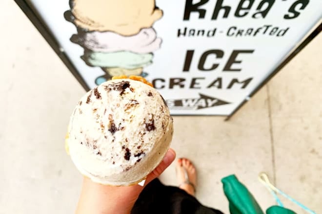 rhea&rsquo;s ice cream