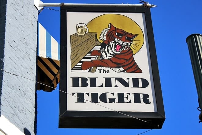 the blind tiger restaurant