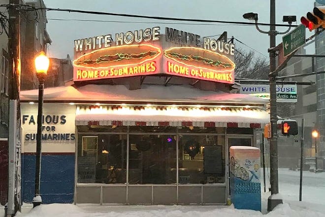 white house sub shop