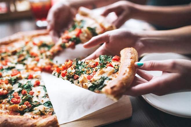 a little pizza heaven