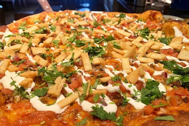 slice stone pizza and brew