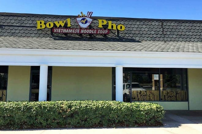 bowl of pho