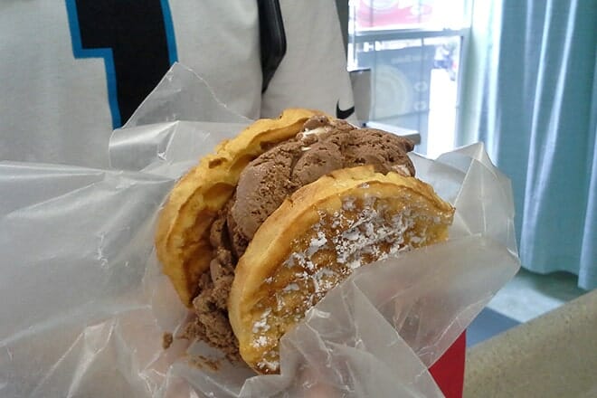 campus scoop ice cream shop