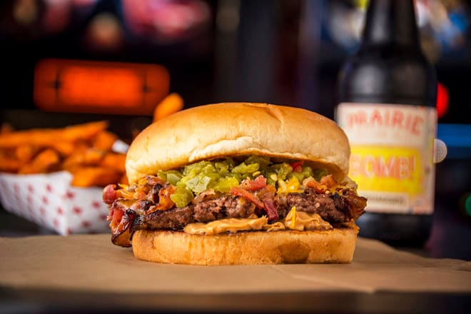 the garage burgers & beer