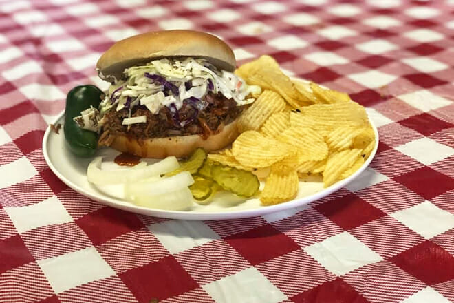 weekends take out bbq and catering