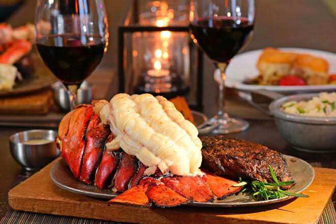 Black & Blue Steak & Crab