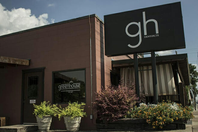 greenhouse restaurant and bar
