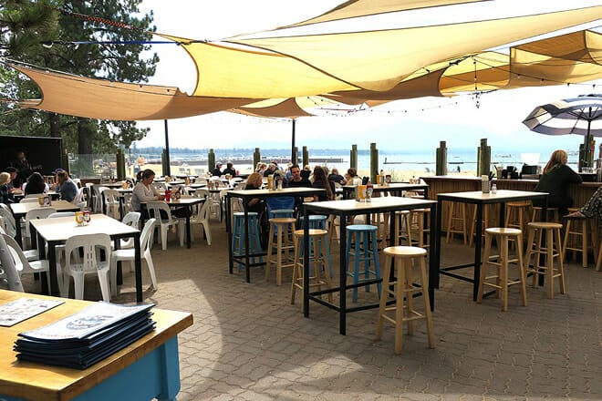 lakeside beach house