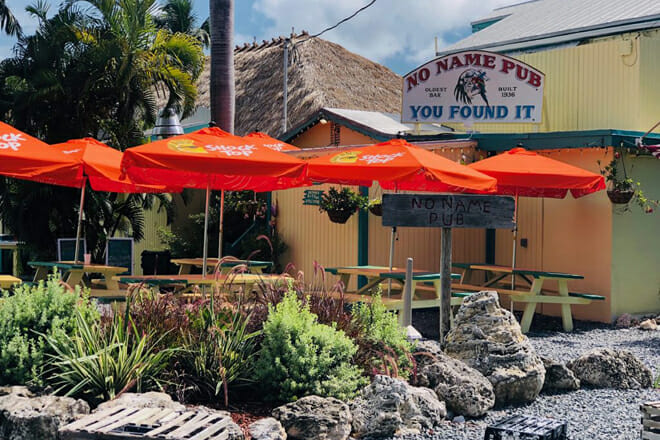 no name pub, big pine key