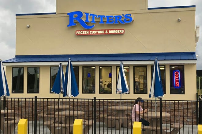 ritter&rsquo;s frozen custard and burgers
