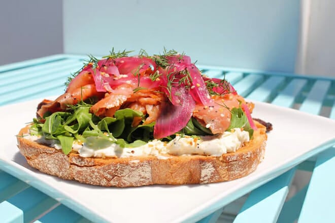 the blueberry muffin