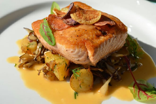 the frog and the peach