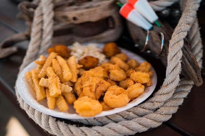 waterfront seafood shack