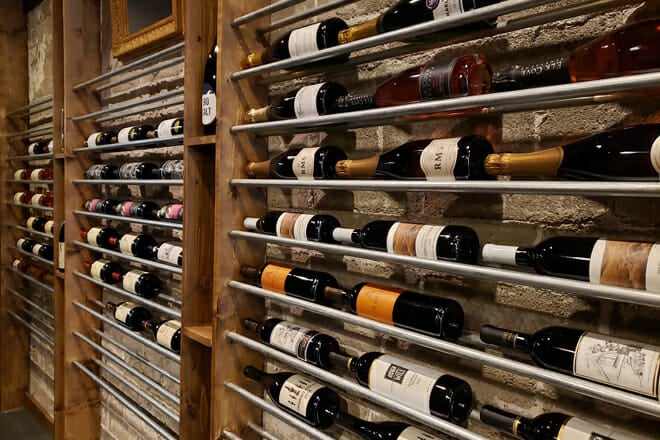 brut wine bar and retail shop