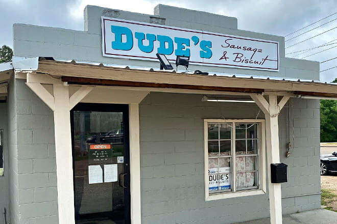 Dude's Sausage & Biscuit