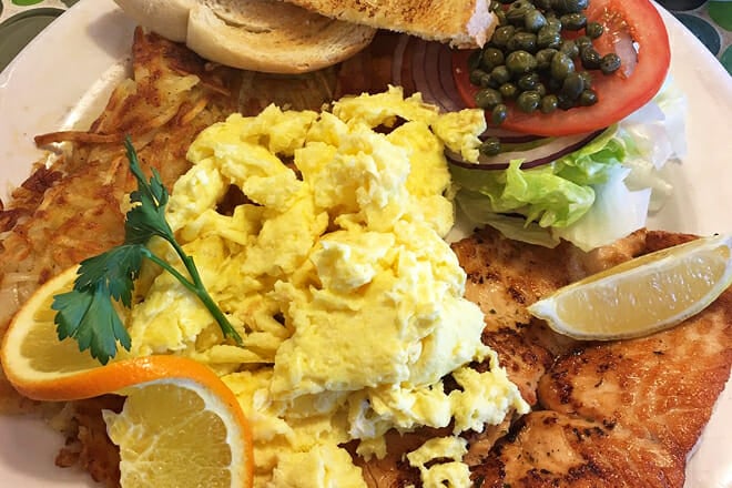 Peg's Glorified Ham n Eggs