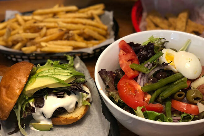 the burger stand at the casbah