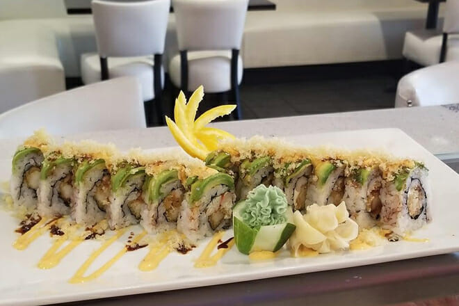 Volcanic Sushi + Sake