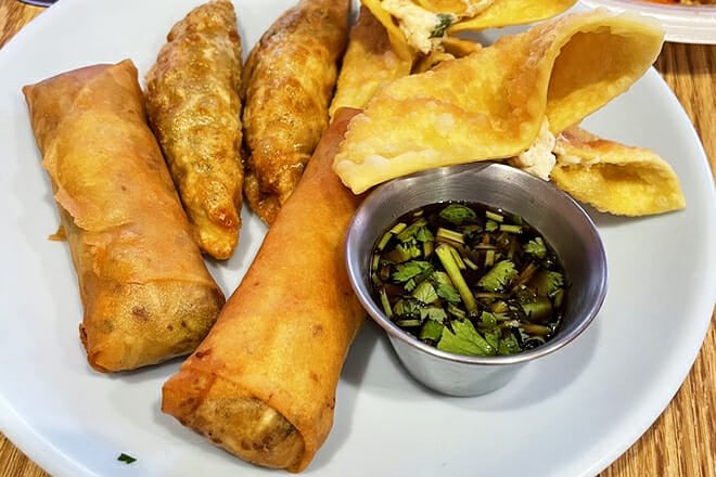 Korean Grill Egg Rolls to Go