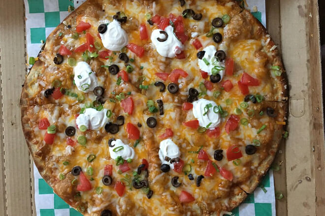 Pizza Fried Chicken Ice Cream/Maria&rsquo;s/Kimski