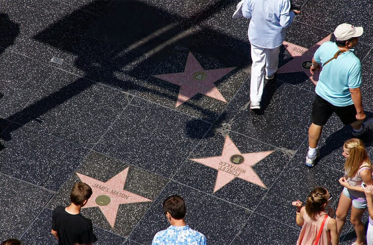 hollywood walk of fame