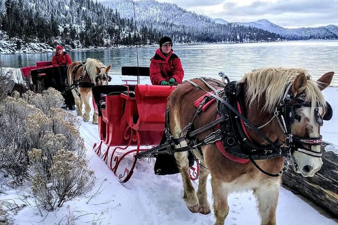 lake tahoe sleigh rides &mdash; south lake tahoe