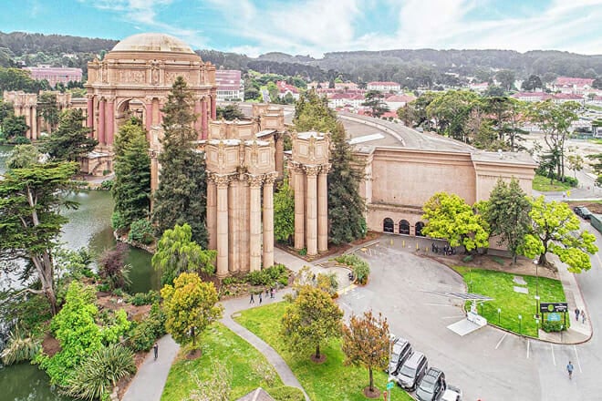 the palace of fine arts
