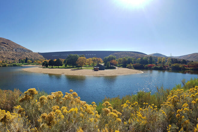 lucky peak state park