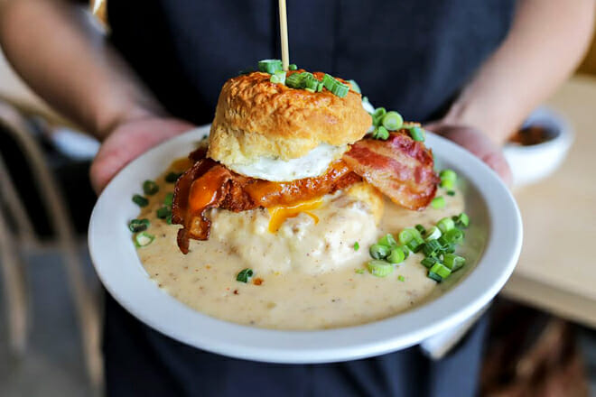 Sweet Lake Biscuits and Limeade
