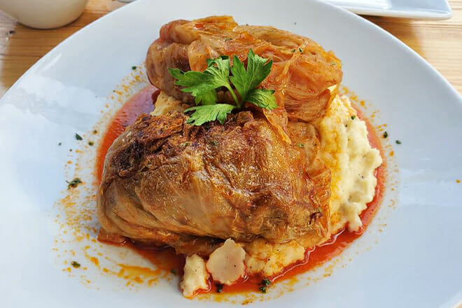 The Biergarten at Old World HB