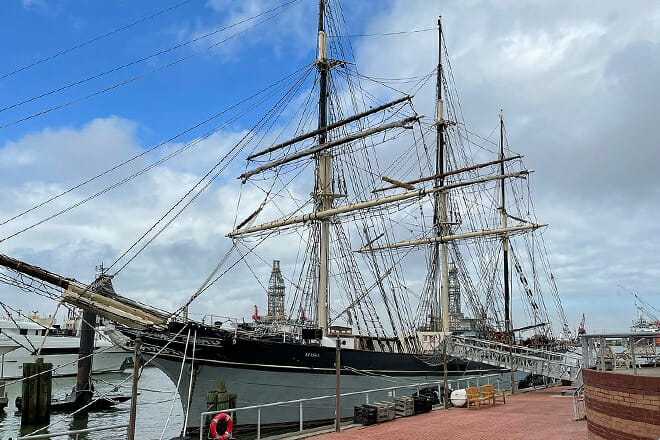 Galveston Historic Seaport - Home of the 1877 Tall Ship ELISSA