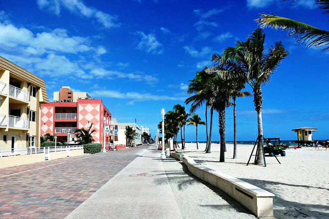 Hollywood Beach Broadwalk &mdash; Hollywood