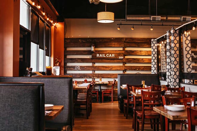 Railcar Modern American Kitchen