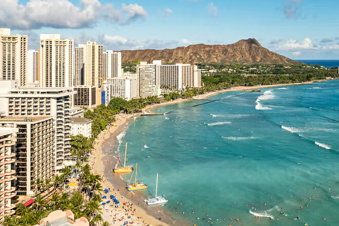 Waikiki Beach Hawaii