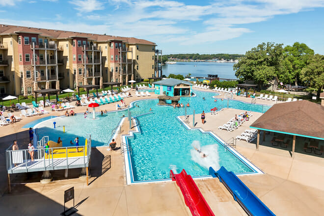 Bridges Bay Resort, Arnold&rsquo;s Park, Lake Okoboji