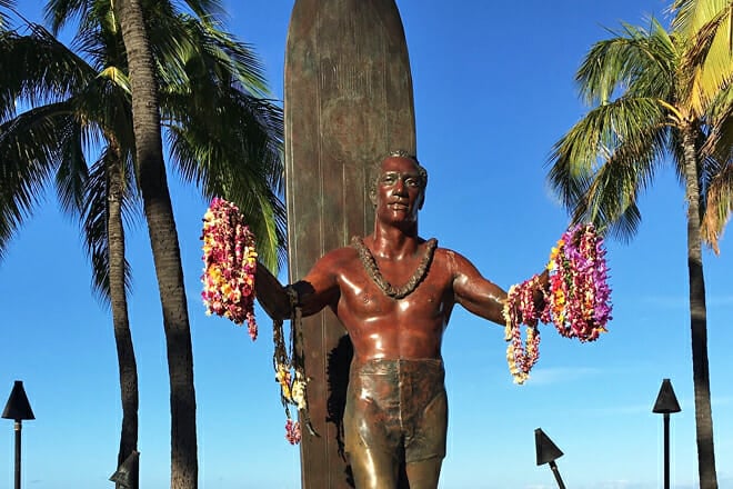 Duke Paoa Kahanamoku Statue