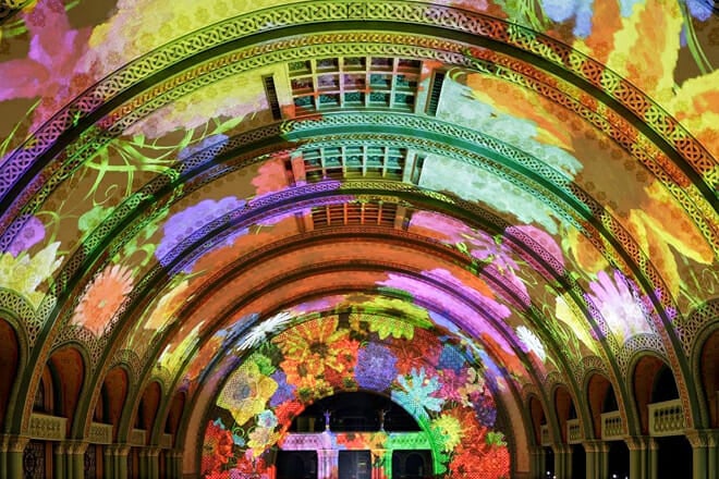 Grand Hall Light Show