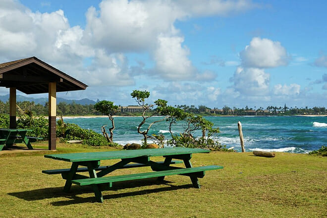Hang out at Lydgate Beach Park